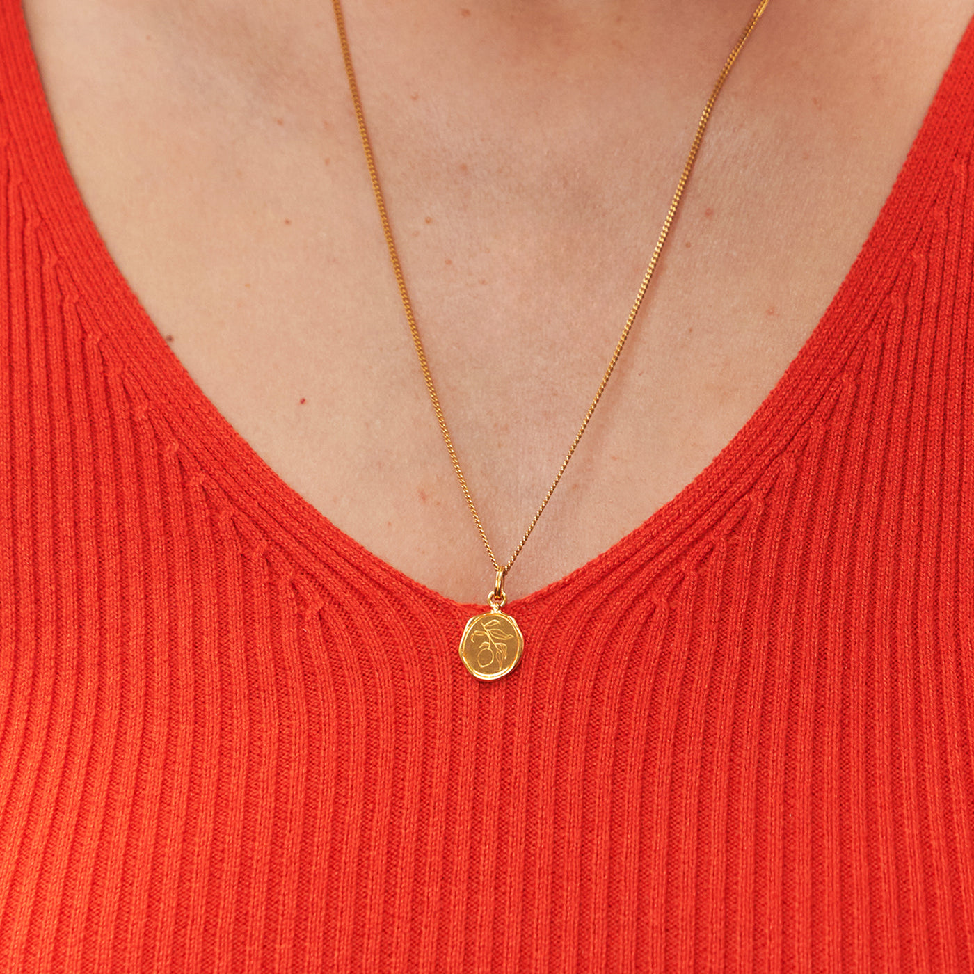 Eden Lemon Seal Necklace