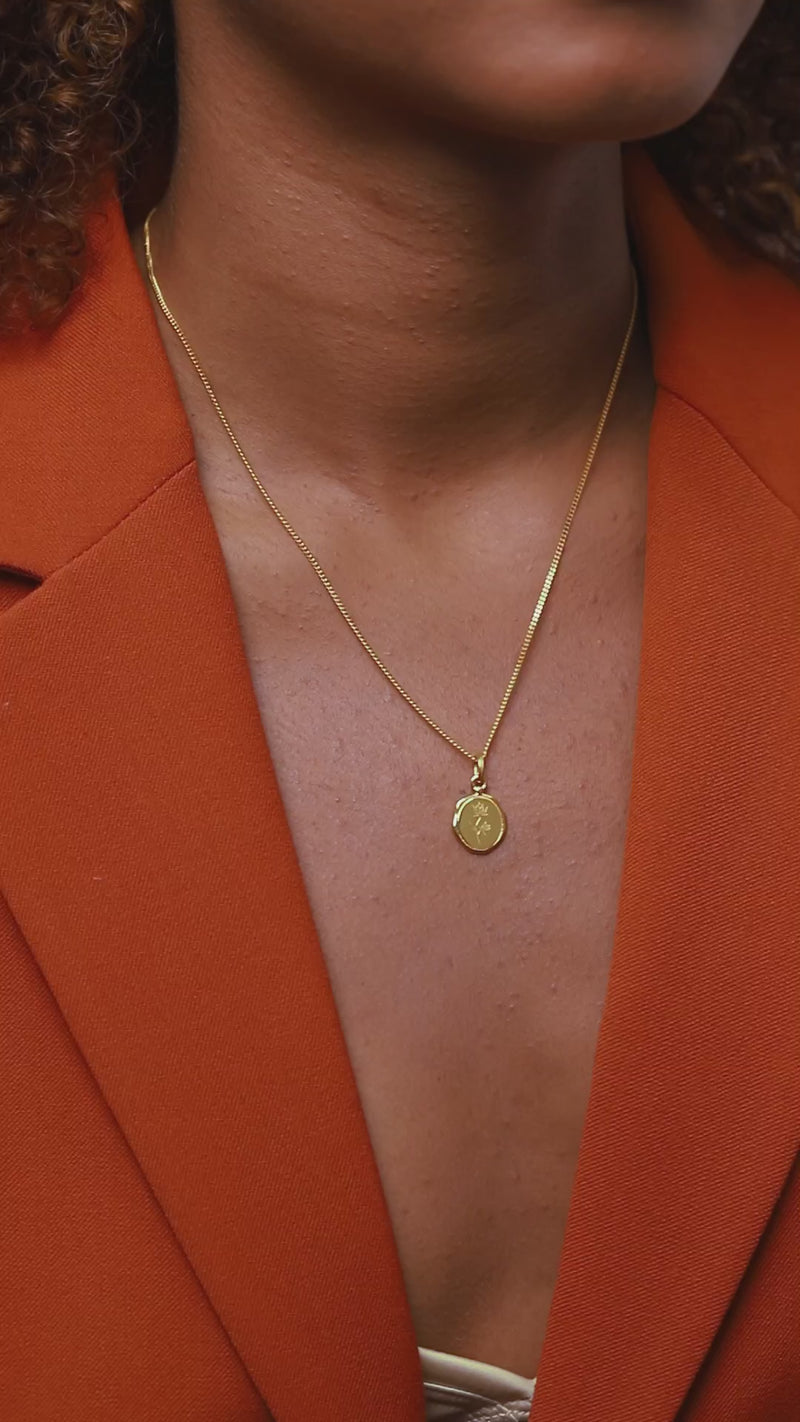 Eden Lemon Seal Necklace